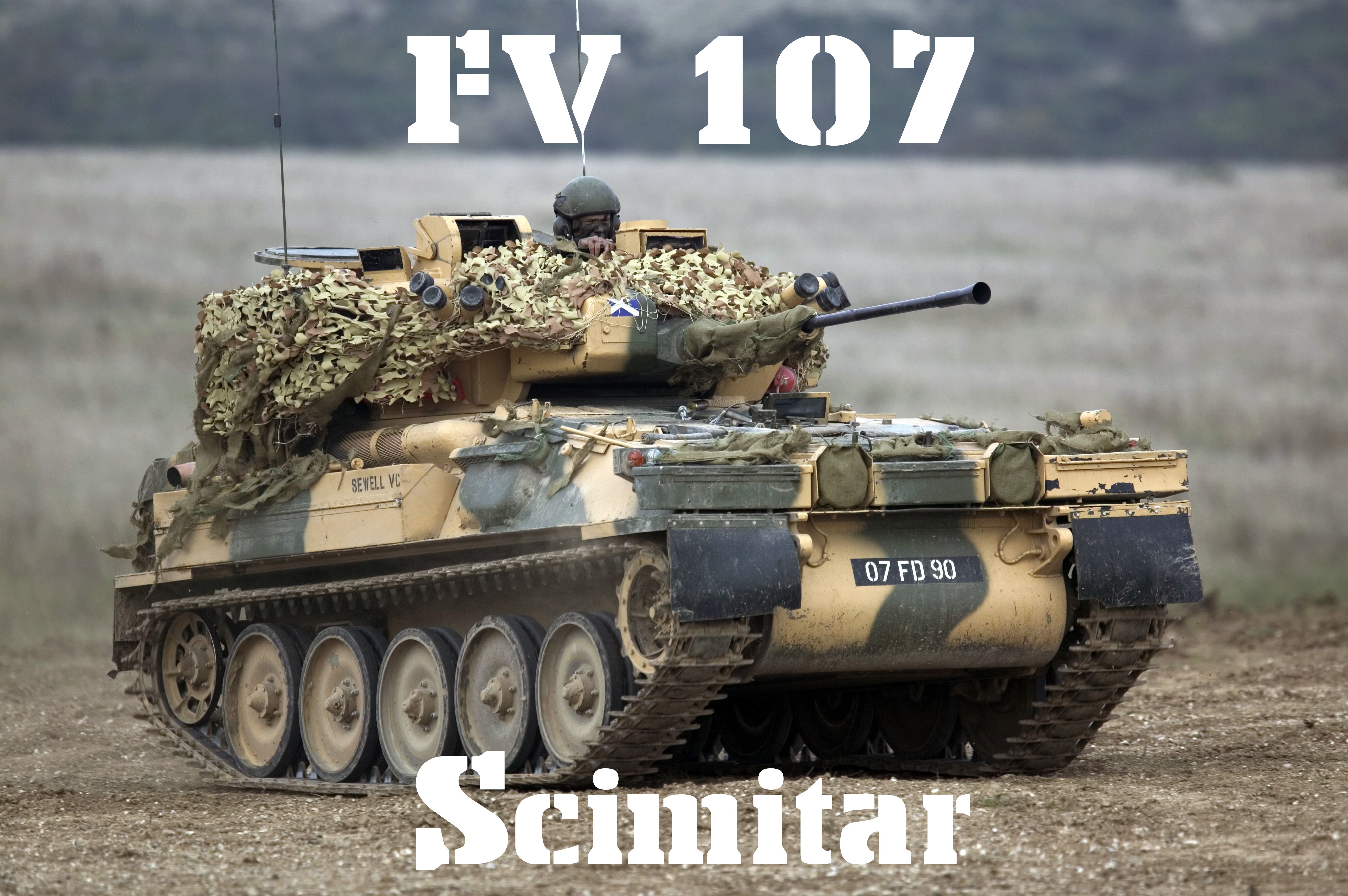 FV107 Scimitar - Squad Vehicle Armor Weak Points
